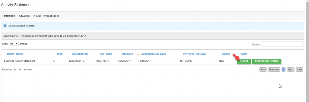 Lodging XERO BAS - GovReports