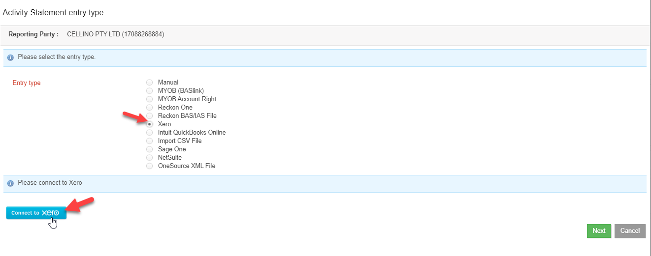 Lodging XERO BAS - GovReports