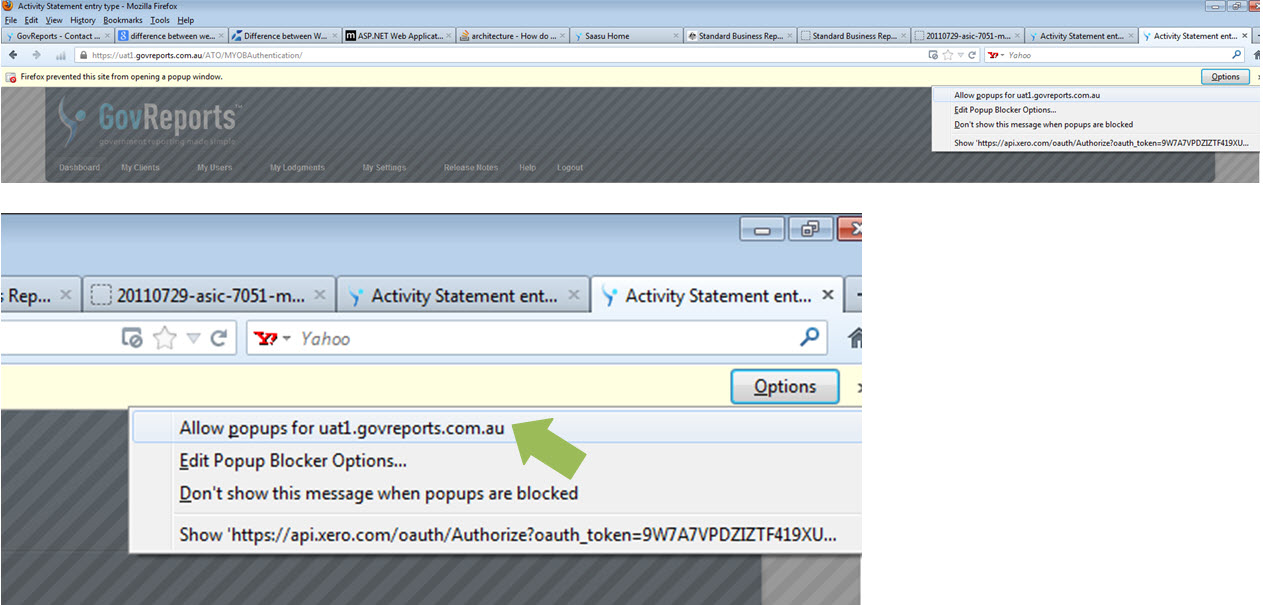 Lodging XERO BAS - GovReports