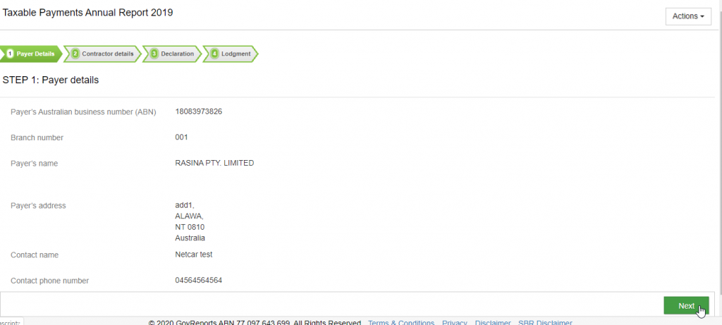 Taxable Payments Annual Report (TPAR) for Tax Practitioners - GovReports