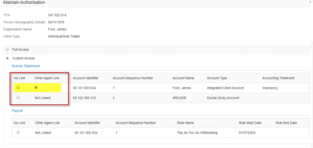 Activity Statement Access for All Agents - GovReports